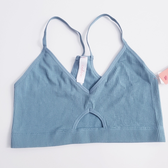 Colsie | Intimates & Sleepwear | Colsie Ribbed Racerback Sports Bra New ...